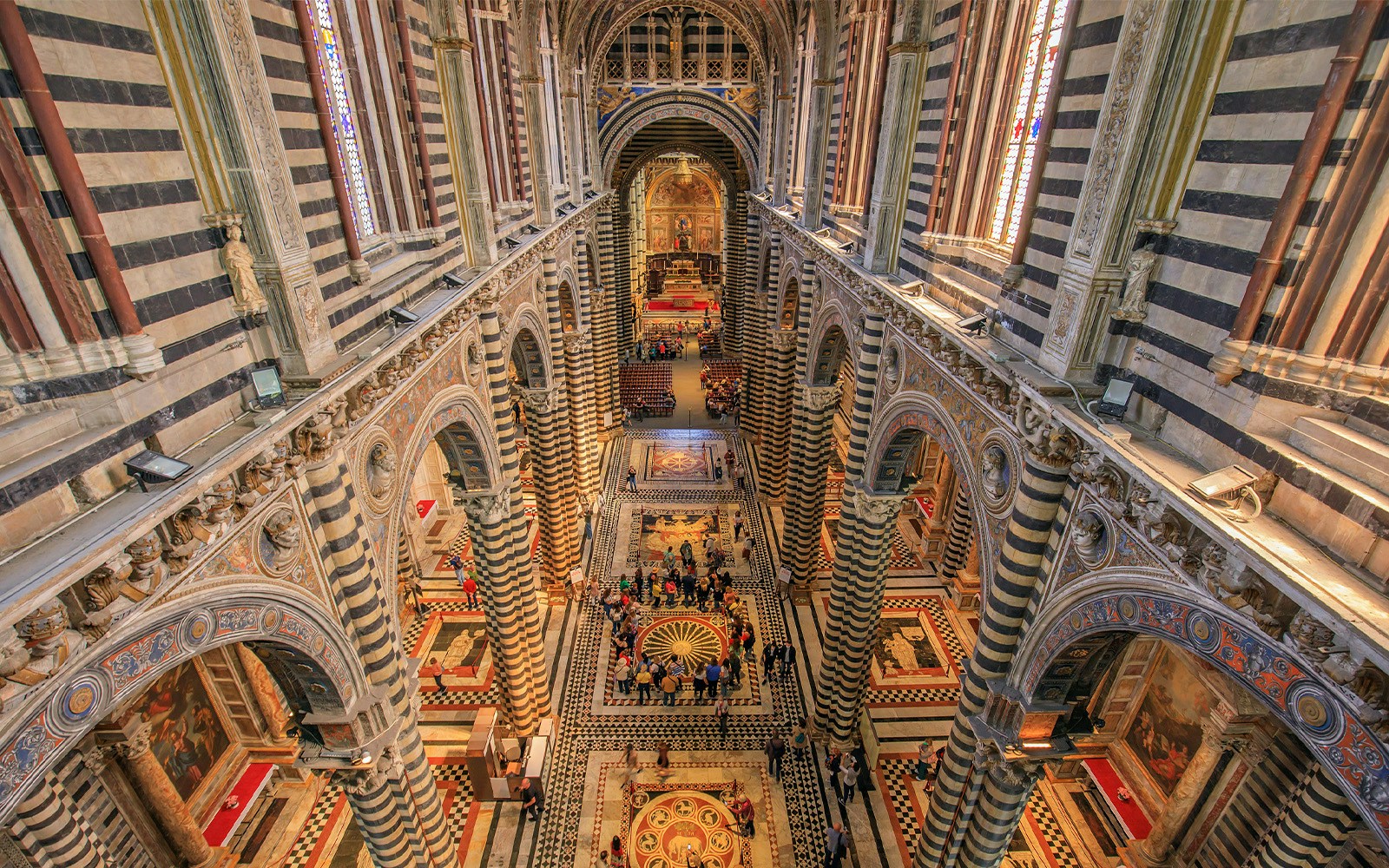 Interior Architecture of Siena Cathedral — Structure & Design